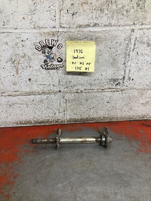 1976 Indian Mi Ml Mt 175 Rear Axle | eBay