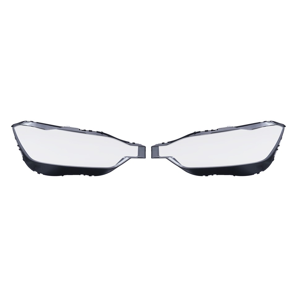 Left & Right Side Headlight Lens Covers Headlamp Covers For 2017-2021 ...