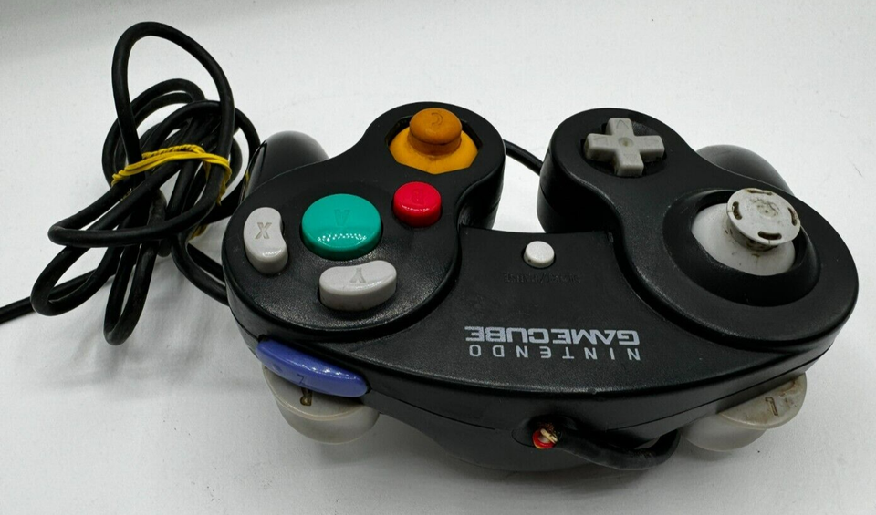 Controller nintendo gamecube Original Schwarz DOL-03 Verwendet ...