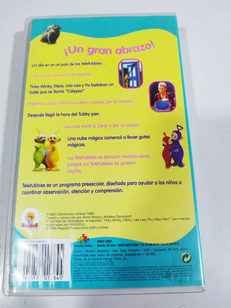 Nombres Y Colores Y Generos De Los Teletubbies