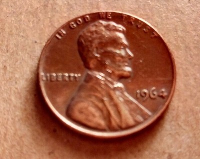 1964 Lincoln Penny - Red Tone | eBay