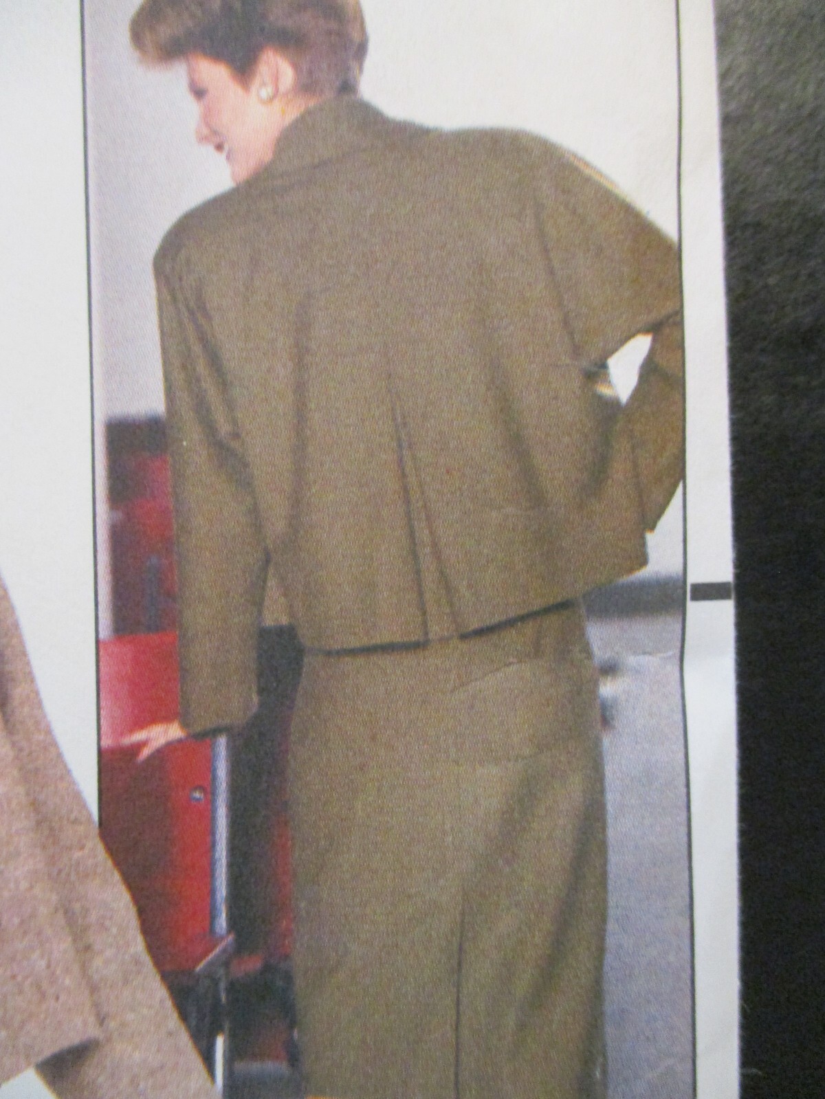 Butterick Pattern 6253 Miss Size 10 Jacket Vest Skirt Pants Blouse ...