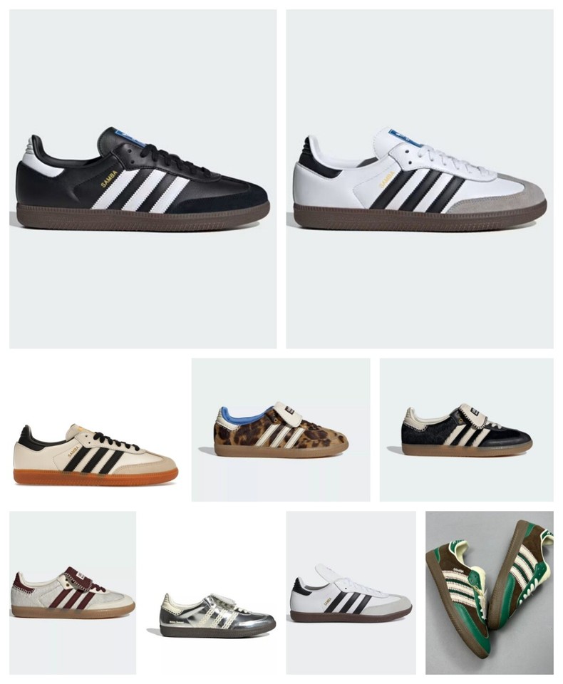 NEW adidas Originals SAMBA OG Men and Women Casual Shoes ALL COLORS US ...