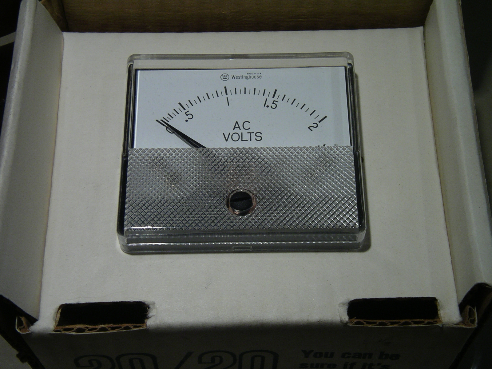 Vintage WESTINGHOUSE PANEL Voltmeter 2VAC N.O.S. Bakelite. | eBay