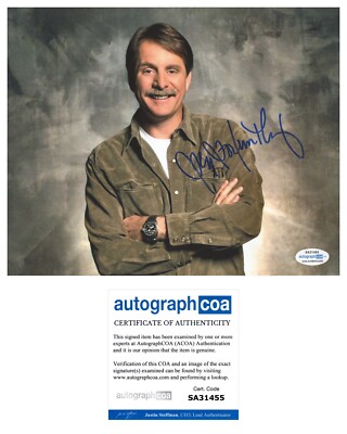 JEFF FOXWORTHY COMEDIAN SIGNED AUTOGRAPH 8x10 PHOTO PICTURE ACOA COA ...