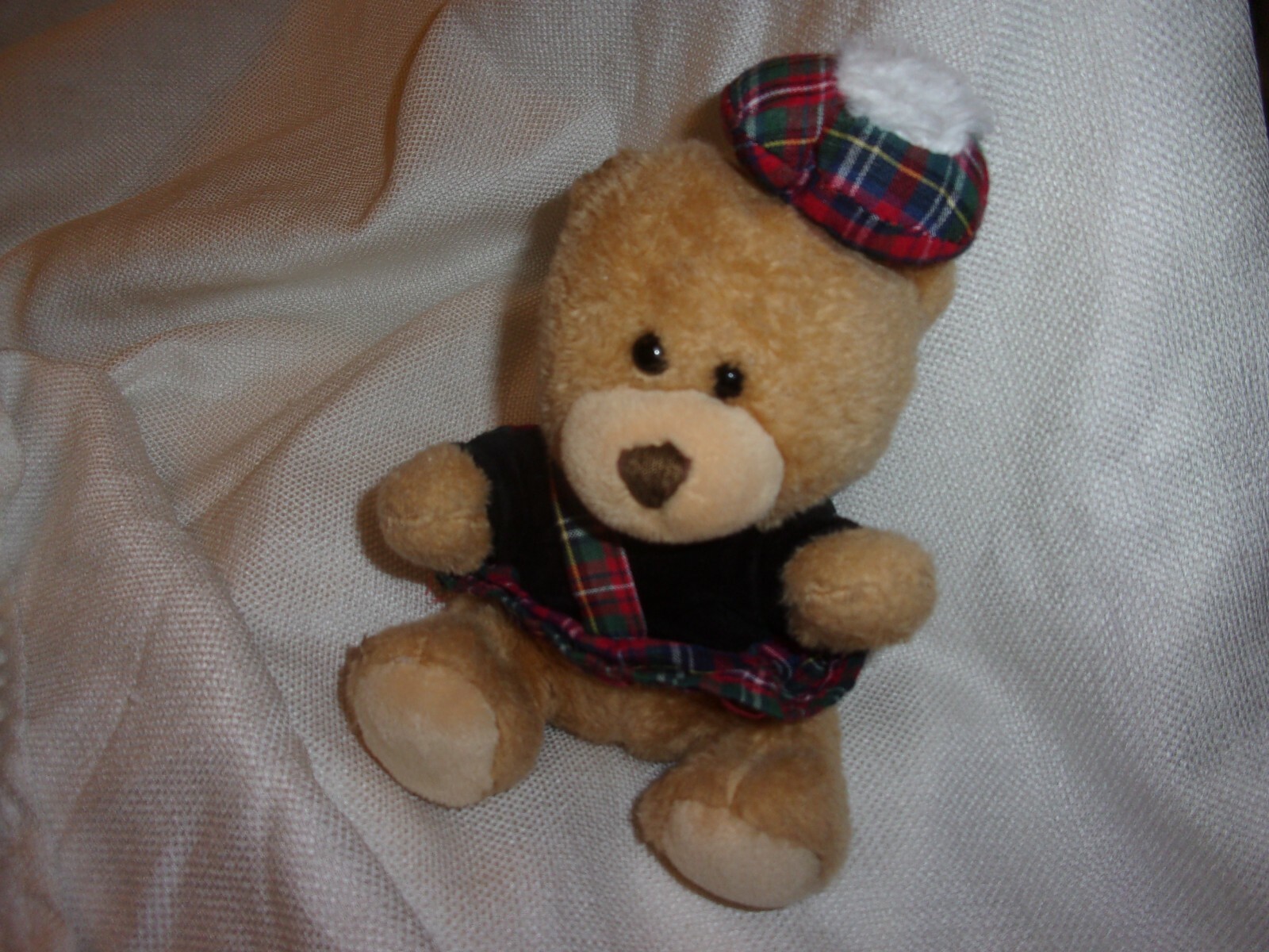Keel Toys KEEL PIPP THE BEAR PLUSH 7" FRIENDS SCOTISH PIPER PLAID HAT ...