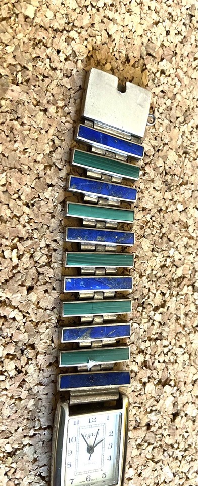 Ladies Watch Sterling Silver Watch With Multi Genuine Stones | eBay