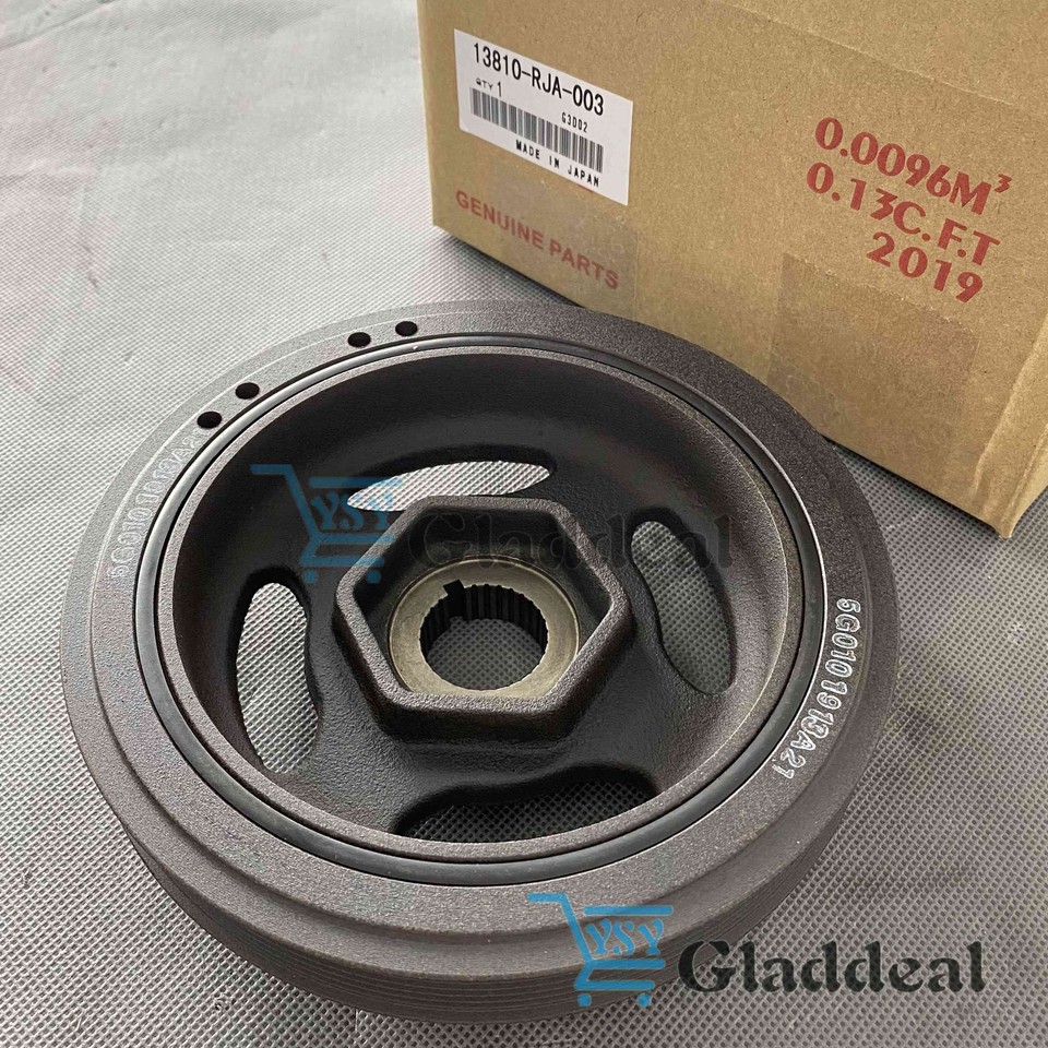 Engine Harmonic Balancer For Honda Accord Pilot Odyssey Acura MDX RL TL ...