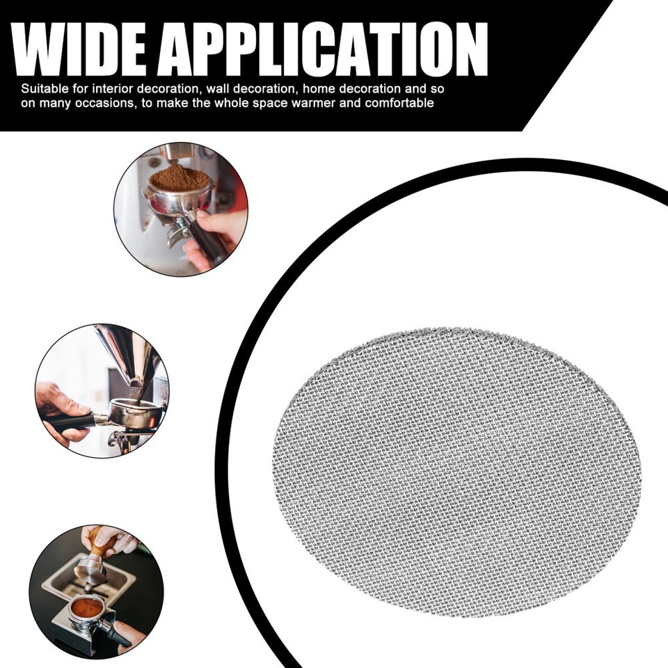 Reusable Coffee Filter Mesh Plate Machine Portafilter Puck Screen ...