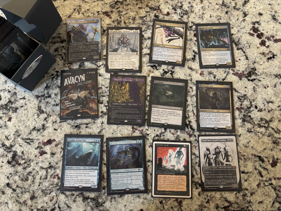 MTG Commander EDH Deck Hashaton, Scrab's Fist 100 Magic Cards Custom ...