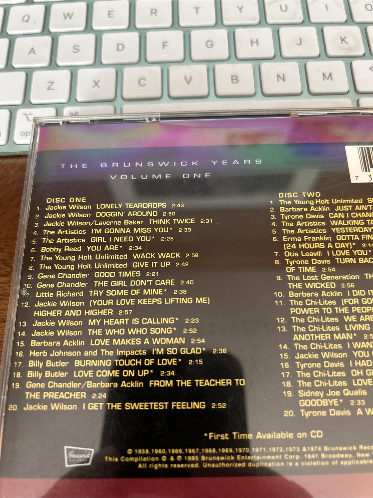 THE BRUNSWICK RECORDS YEARS VOLUME ONE 2 CD FATBOY CASE EXCELLENT ...