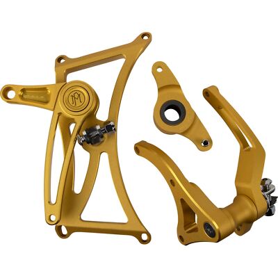 Performance Machine Mid Control - Gold - Touring 0035-1180M-SMG | eBay