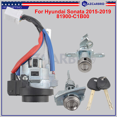 Ignition Lock Cylinder Switch For Hyundai 2015-2019 Sonata 81900-C1B00 ...