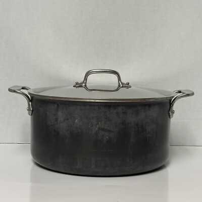 ALL-CLAD LTD 8 Qt Large Pot Anodized Stainless Stock Pot With Lid ...