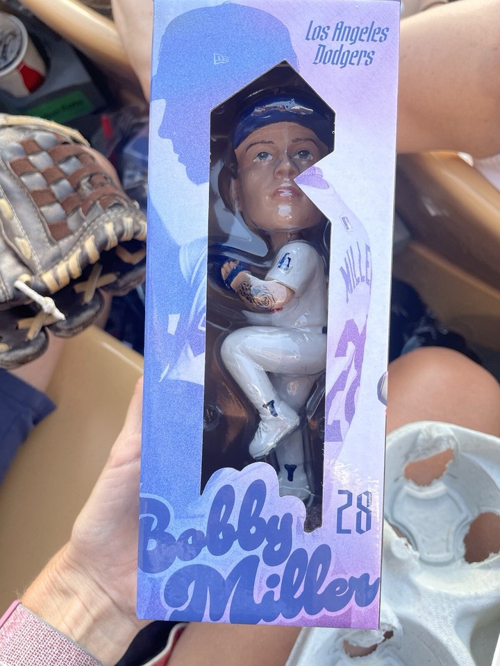 Bobby Miller Bobblehead Dodgers SGA 7/3/24 | eBay