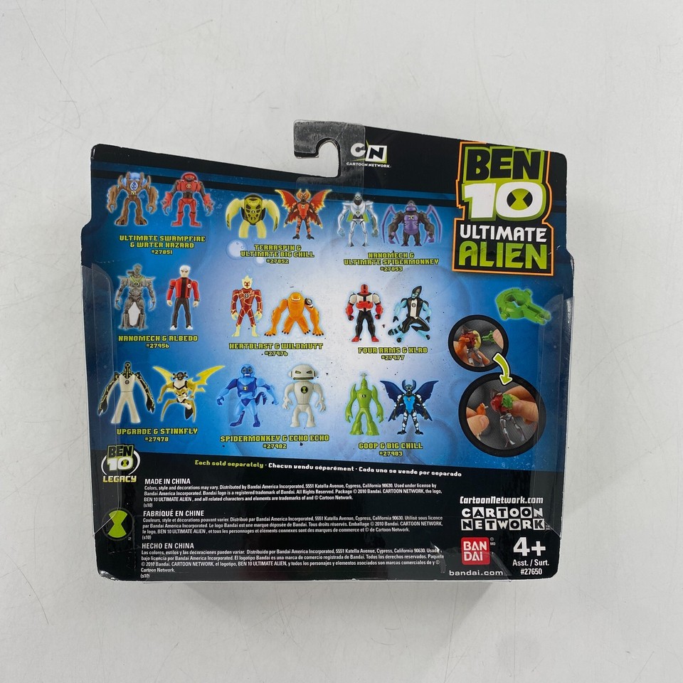 NEW Heatblast and Wildmutt Figure Alien Chamber Creation Set Ben 10 ...