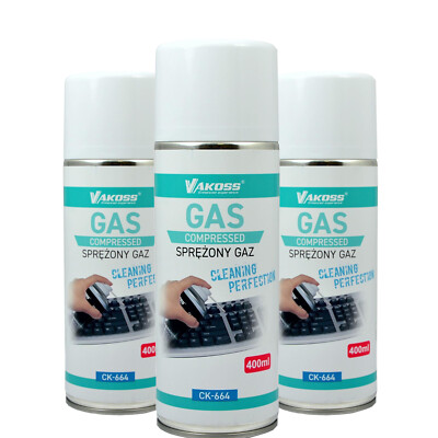 Spray d'air comprimé pour nettoyage PC Ordinateur 400 ml | eBay