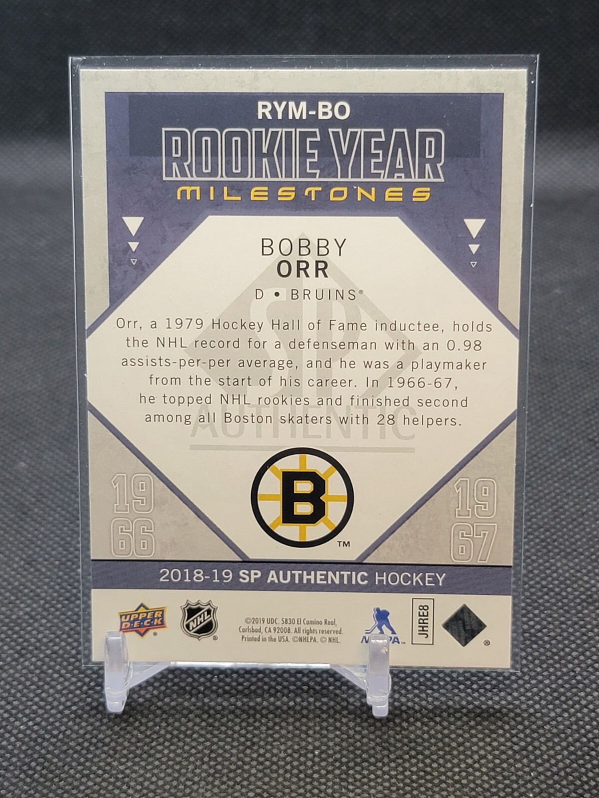 Boston Bruins *Choose Your Hockey Card* Relic Young Guns Rookies ...