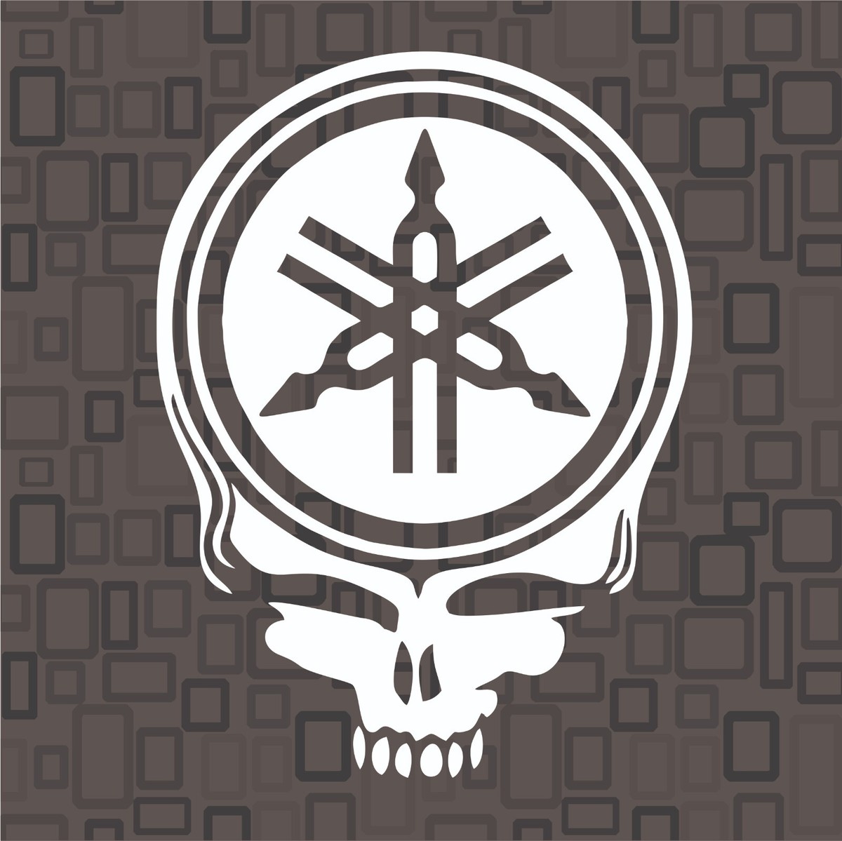 Yamaha Skull Logos Meilleur Veste Streetwear Moto Yamaha Skull | Le