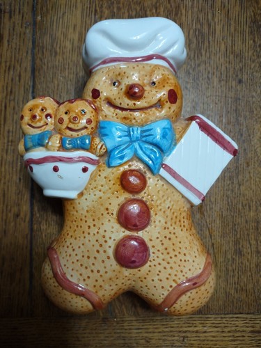 Ceramic Gingerbread Man Covered Candy Box | eBay