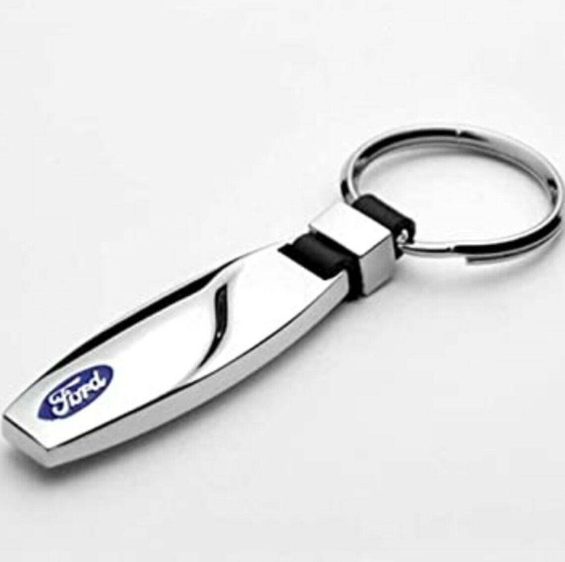FORD Tear Drop Metal 10D Car Logo Key Chain Keyring Fob Gift UK Special ...
