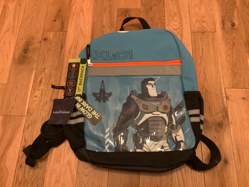 Disney Toy Story Buzz Lightyear Boys Children Backpack Blue NEW glow in ...