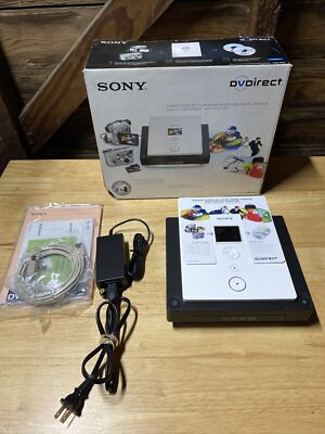 Sony DVDirect VRD-MC1 DVD Direct Video Transfer Recorder | eBay