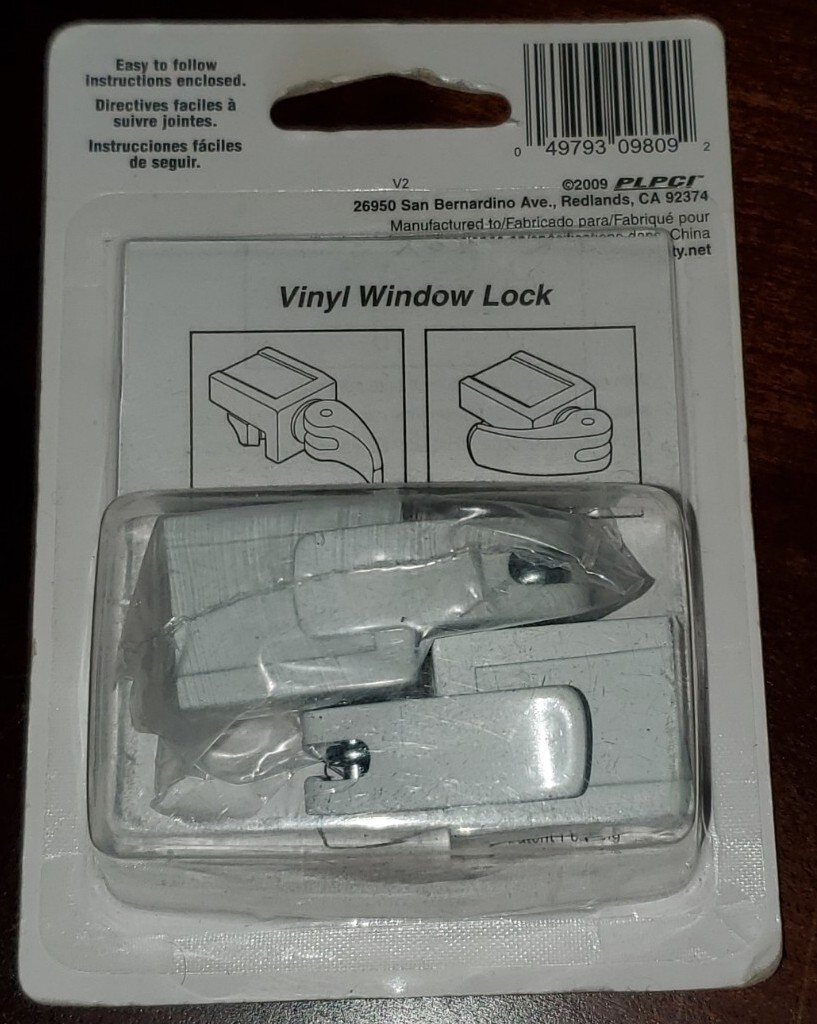 Defender Security Vinyl Window Locks 2 Count | eBay