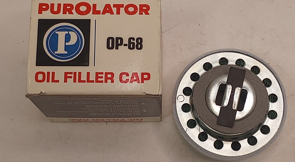 Purolator OP-68 Oil Filler Cap Made in USA | eBay
