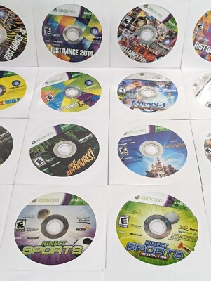 Microsoft Xbox 360 Cheap Value Games Titles I-Z Resurfaced Tested Disc ...