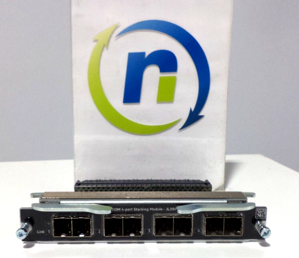 HP JL084A Aruba 3810M 4-Port Stacking Module - 1 YR Warranty | eBay