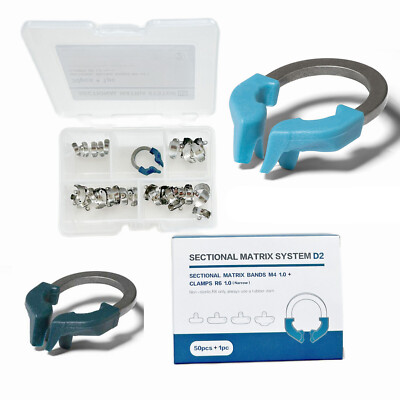 Dental Sectional Matrix Narrow Standard Ring Titanium Clamp Palodent ...