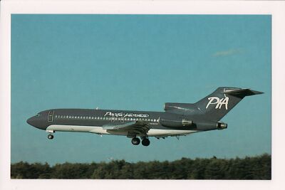 O-759 Airplane Postcard - Pacific Interstate PIA Boeing 727-51 Phase of ...
