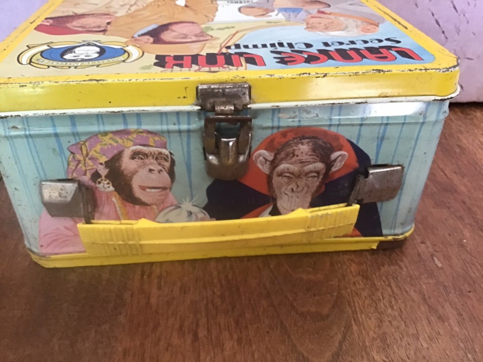 Vintage 1971 Lance Link Secret Chimp Aladdin Lunch Box /No Thermos | eBay