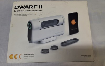 Dwarf Lab DWARF II Solar Elite Smart Telescope Ultra Portable Dual ...