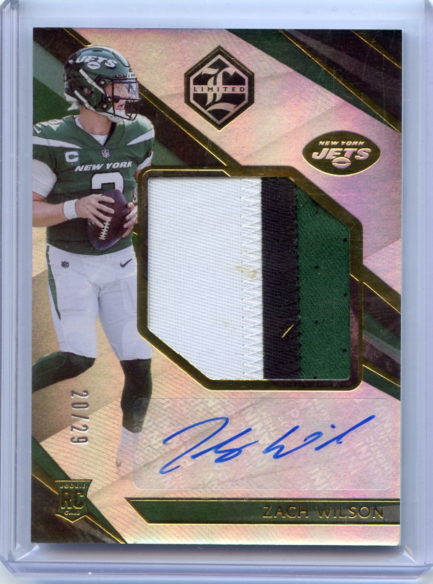 2021 Panini Limited Football - Quad Signatures Booklet Card Set - 250 ...