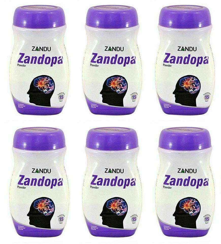 4 x Zandu Zandopa Powder - 200 gm Each Herbal Ayurvedic care - Free ...