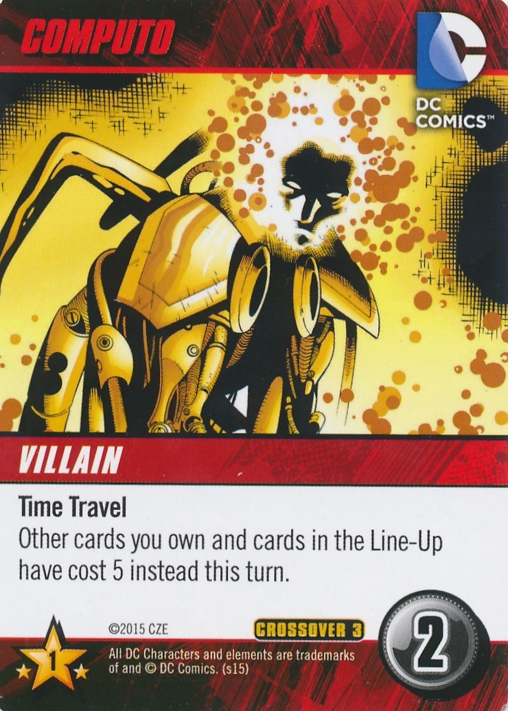 COMPUTO DC Comics Deck Building Game LEGION SUPER HEROES card | eBay