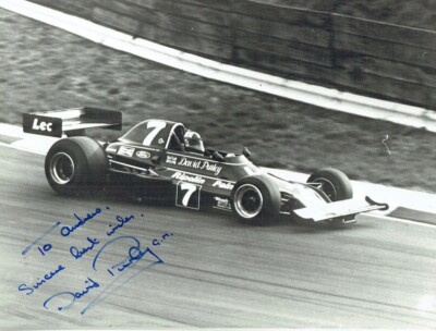 David Purley Signed Photograph | eBay