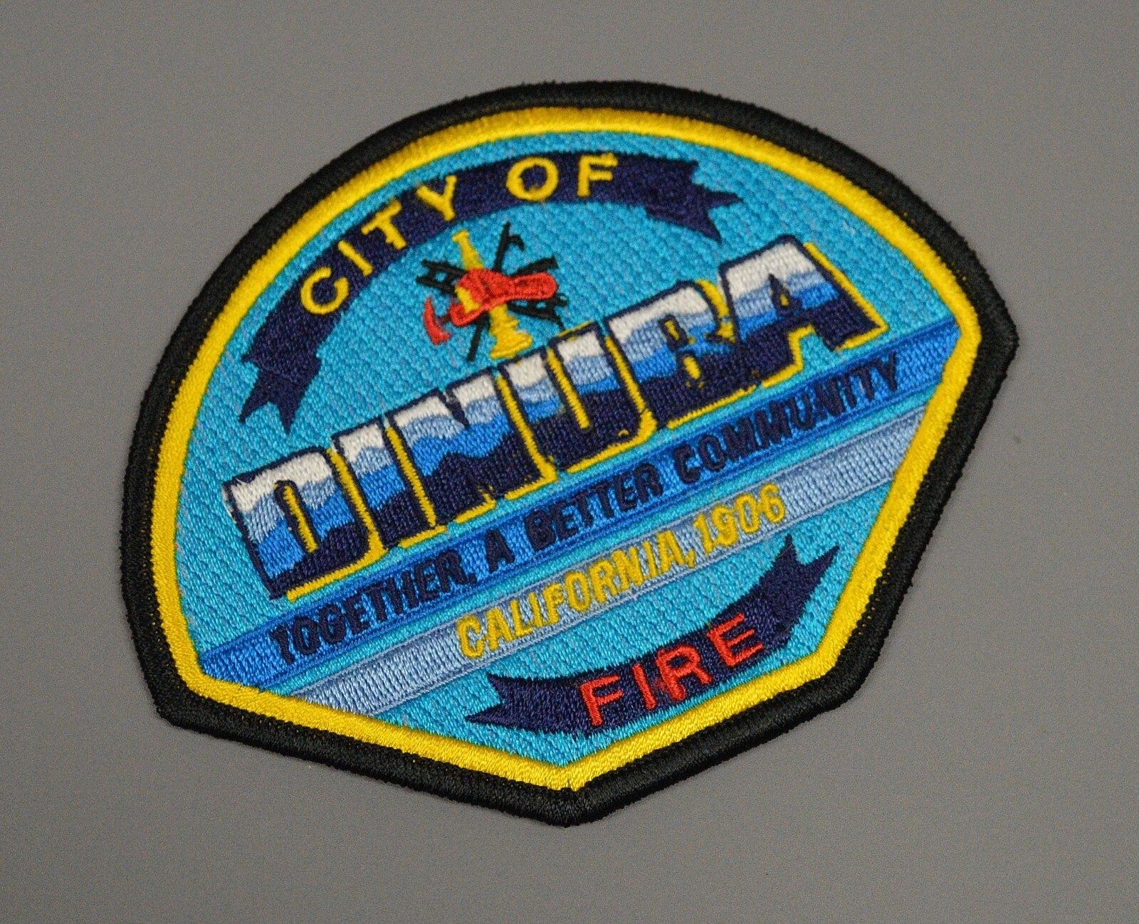 Dinuba California Fire Department Patch ++ Mint Tulare County CA | eBay