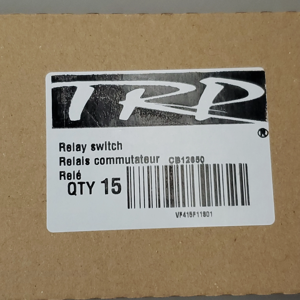 TE connectivity 15 Pack of TRP 12V Relay Switches V23234-A0001-X032 ...