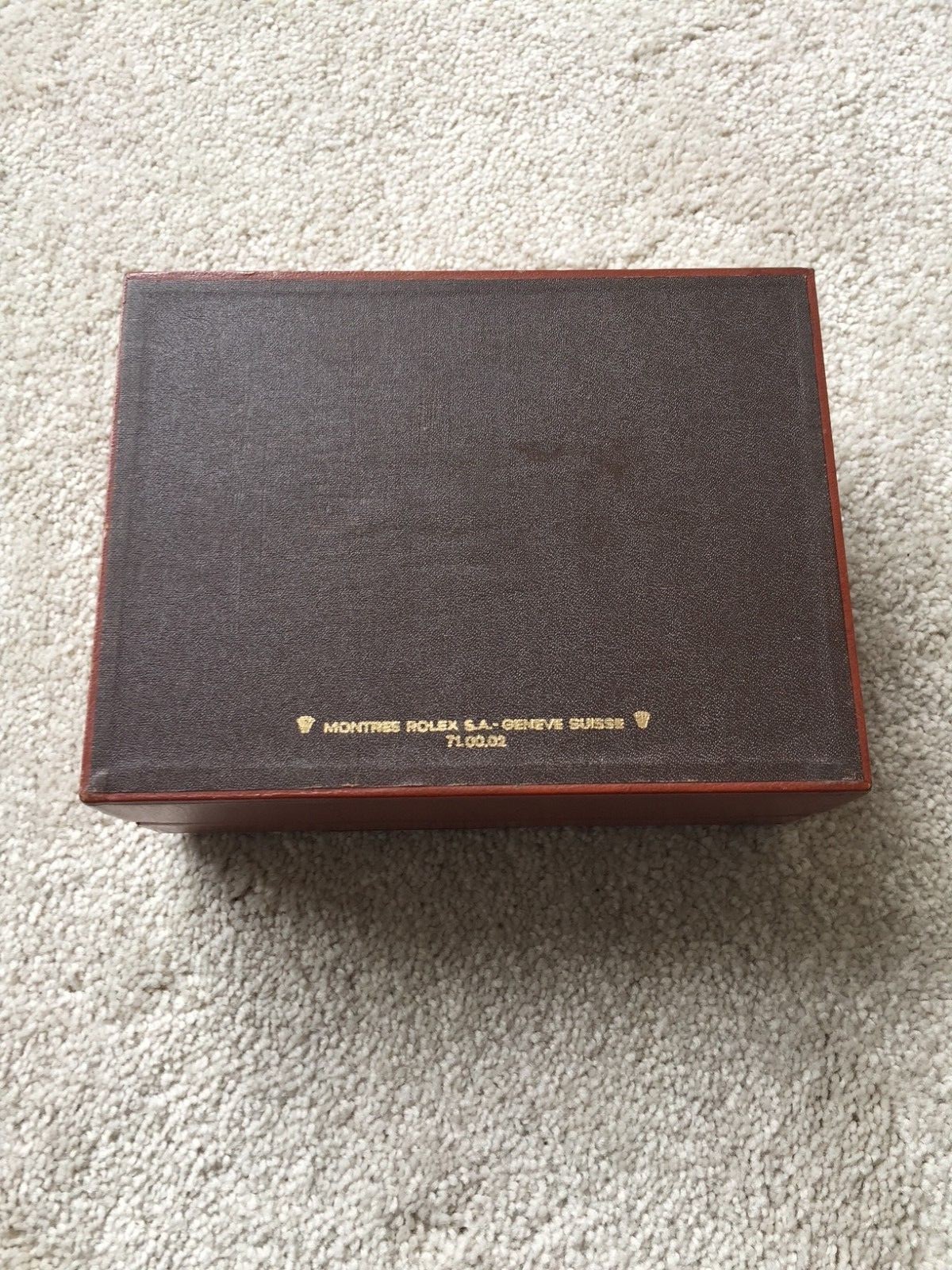 100% ORIGINAL RARE VINTAGE ROLEX PRESIDENT BOX ONLY 71.00.02 | eBay