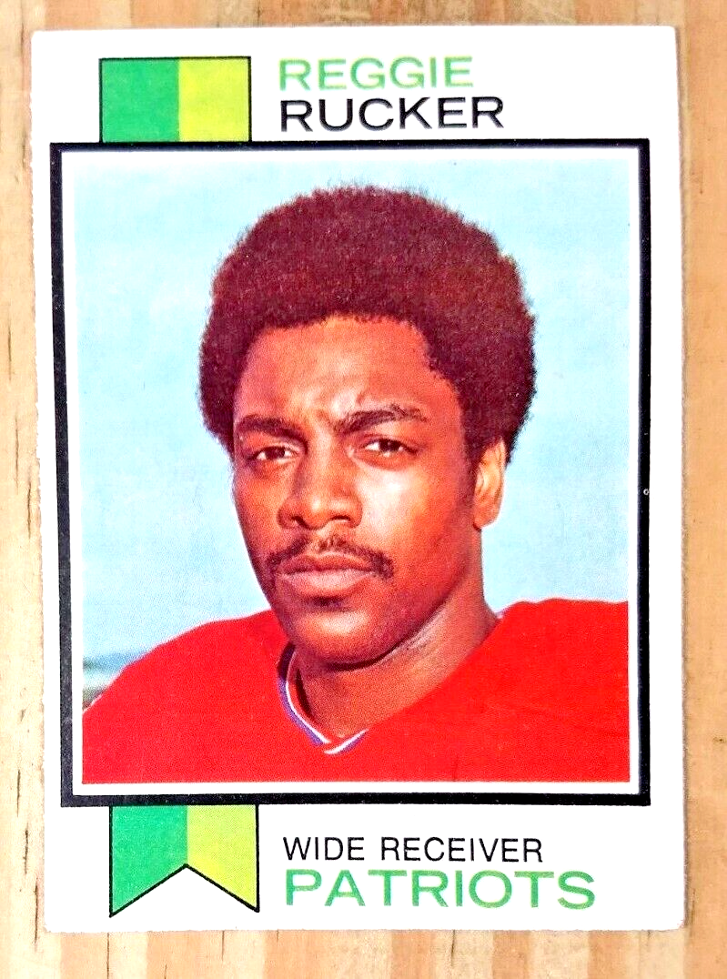 1973 TOPPS REGGIE RUCKER CARD#517 CLEVELAND BROWNS PATRIOTS COWBOYS ...