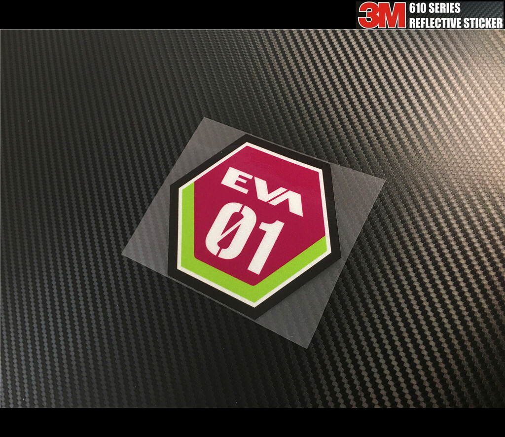 EVANGELION EVA 00 01 02 Sticker JDM Car / Motorcycle / Computer ...