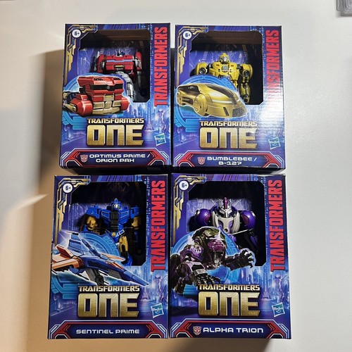Transformers ONE Orion Pax, B-127, Sentinal, Alpha Changer Deluxe 5 ...
