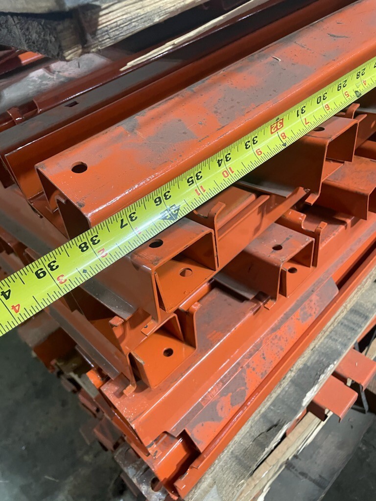 Pallet Supports for 42” Deep Pallet Racking - 38” Interlake Roll-in ...