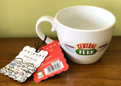 Friends Central Perk Large Coffee Tea Mug Cup Friends TV Series Show ...