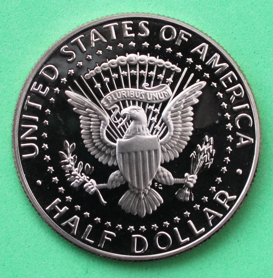 2005 S Clad Proof Kennedy Half Dollar Coin 50 Cent JFK 50c Fifty Cents ...