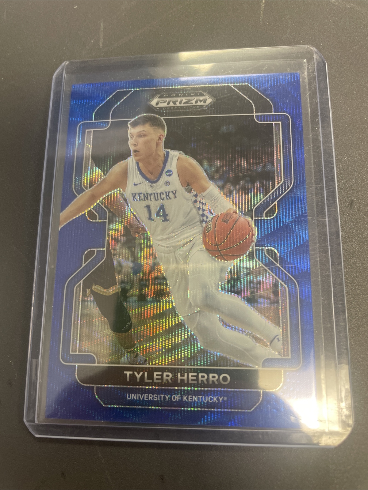 2022 Panini Prizm Draft Picks Tyler Herro #47 Blue Parallel SP /249 | eBay