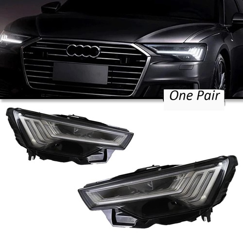 Headlight For Audi A6 C8 A6L C8 2019-23 LED Matrix Dynamic Turn Signal ...